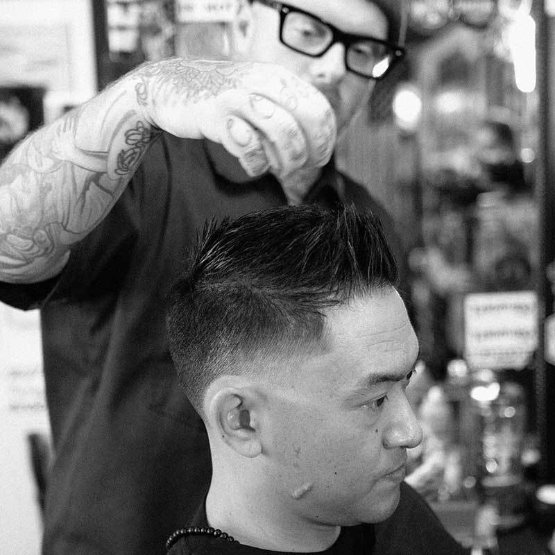 Modern Textured Quiff With Fade | How To Cut | Uppercut Deluxe UK